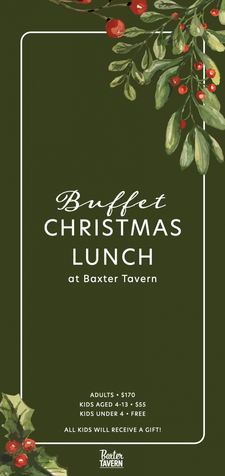 Baxter Tavern – Baxter’s favourite local