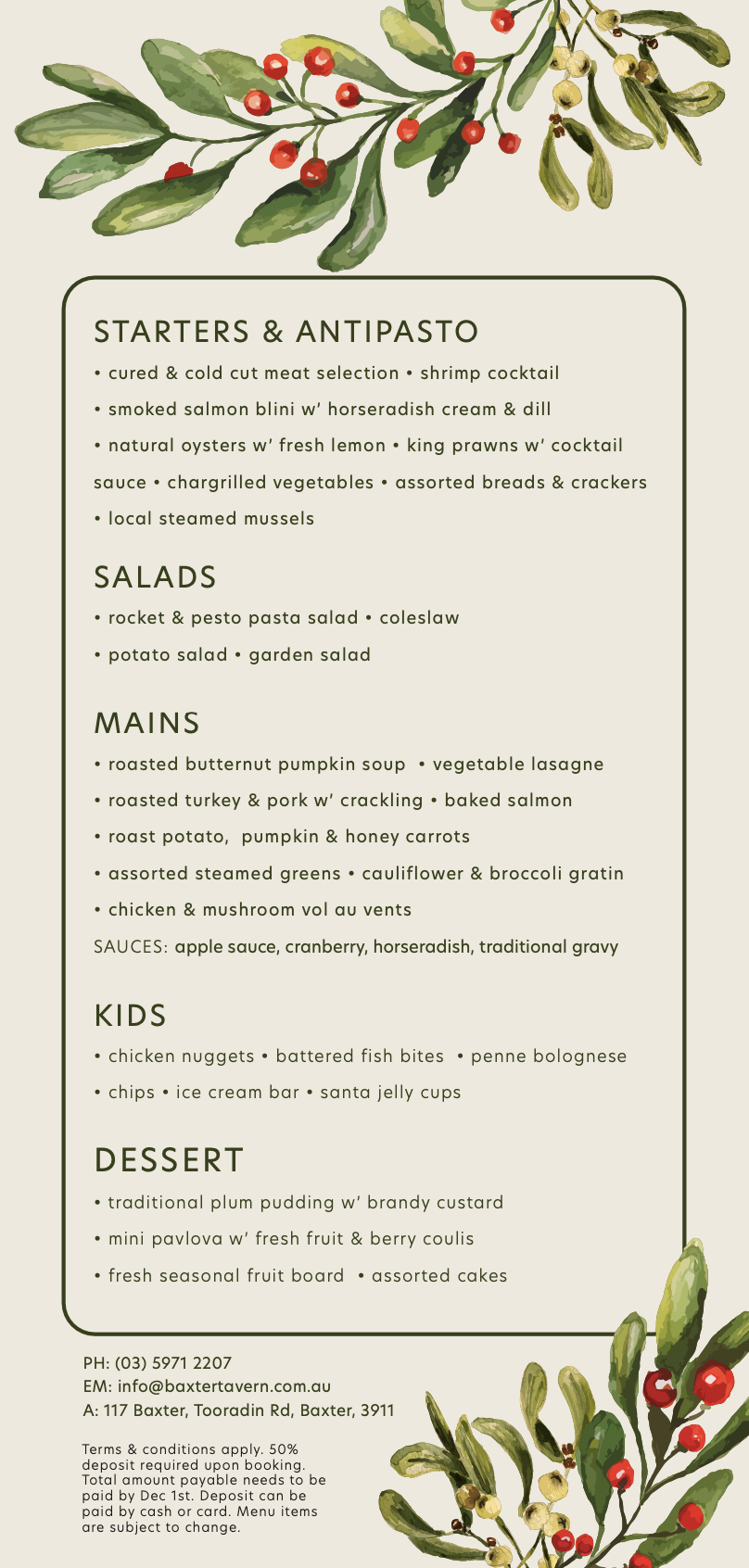 Baxter Tavern – Baxter’s favourite local