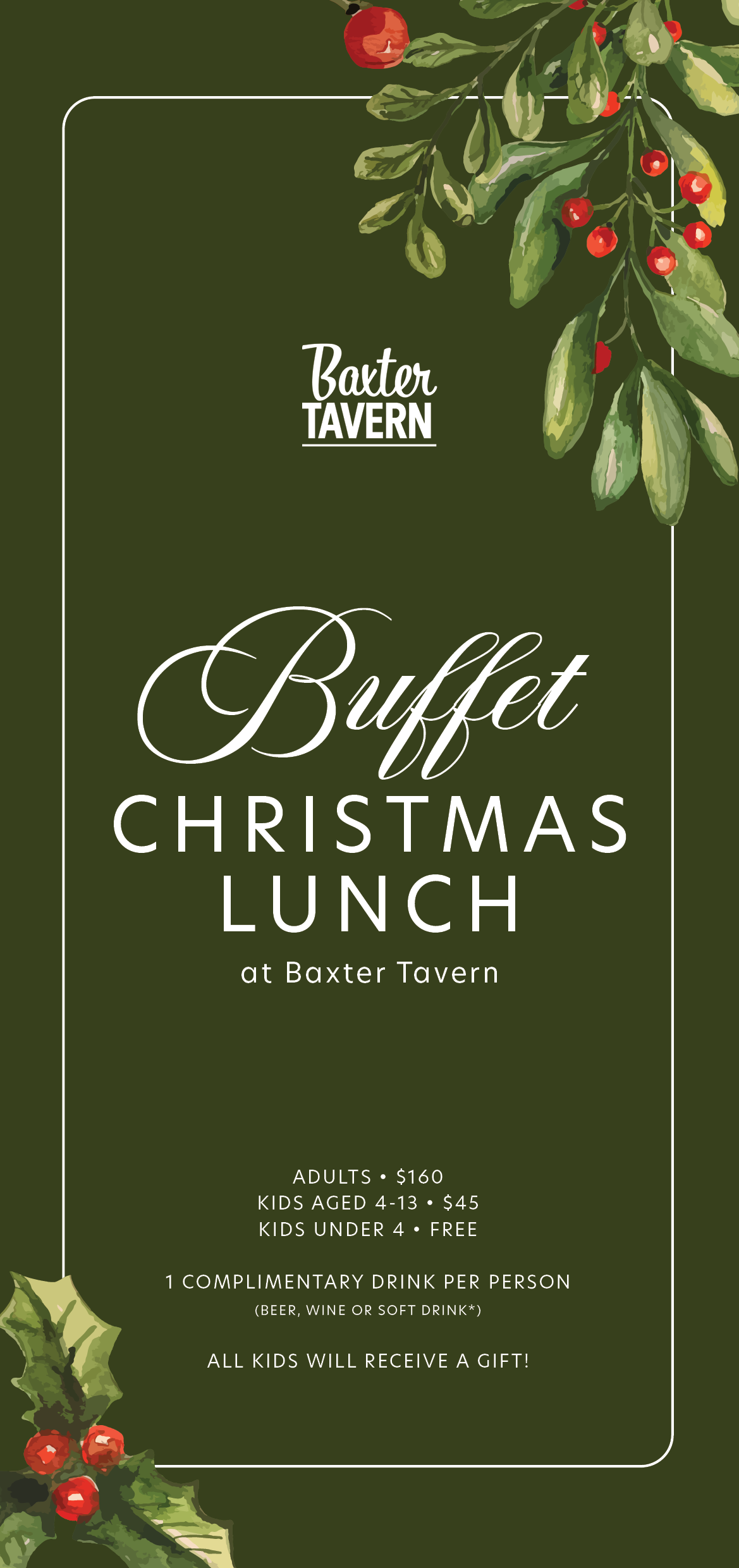 Baxter Tavern – Baxter’s favourite local